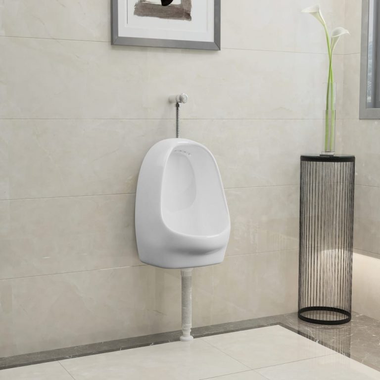 Urinario de pared de cerámica blanco | Compra tus Chollos